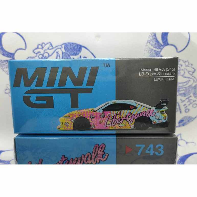 (現貨) Mini GT 743 右駕 Nissan Silvia S15 LB-Super Silhouette | 蝦皮購物