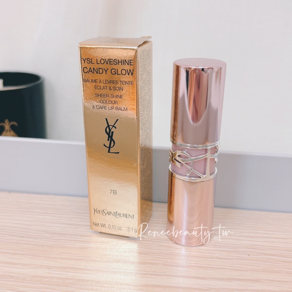 有購買證明 【韓國免稅店】 聖羅蘭 YSL 情挑誘光潤唇膏#7B裸調冰茶 口紅 唇膏 【蝦皮代開發票】 | 蝦皮購物