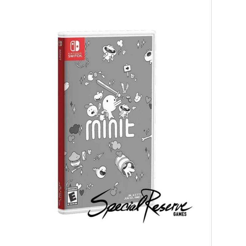 全新 任天堂 Switch Minit Special Reserve Games 實體遊戲 限量版 LRG封面 帶編號 | 蝦皮購物