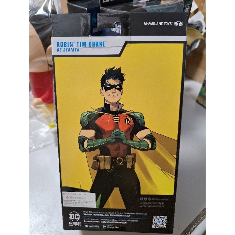 MJCC☆麥法蘭 McFarlane MULTIVERSE DC英雄 7吋 17192 重生 羅賓 提姆德雷克ROBIN | 蝦皮購物