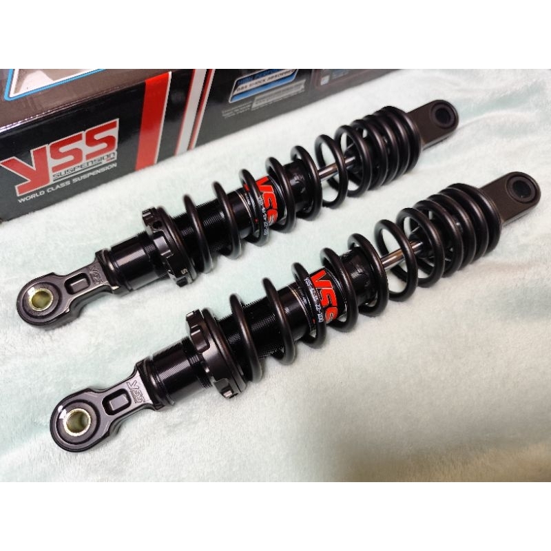yss 330mm 340mm dtg plus 愛將 ktr 雲豹 金旺 sc110 brixton 避震器 黑色 | 蝦皮購物
