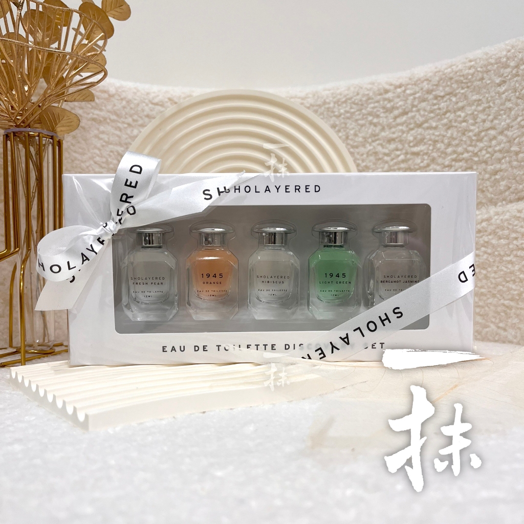 【一抹日本代購】現貨優惠 ️日本SHOLAYERED香水12ml-5入組（迷你套裝）淡香水系列-日本原裝未拆封-超值 | 蝦皮購物
