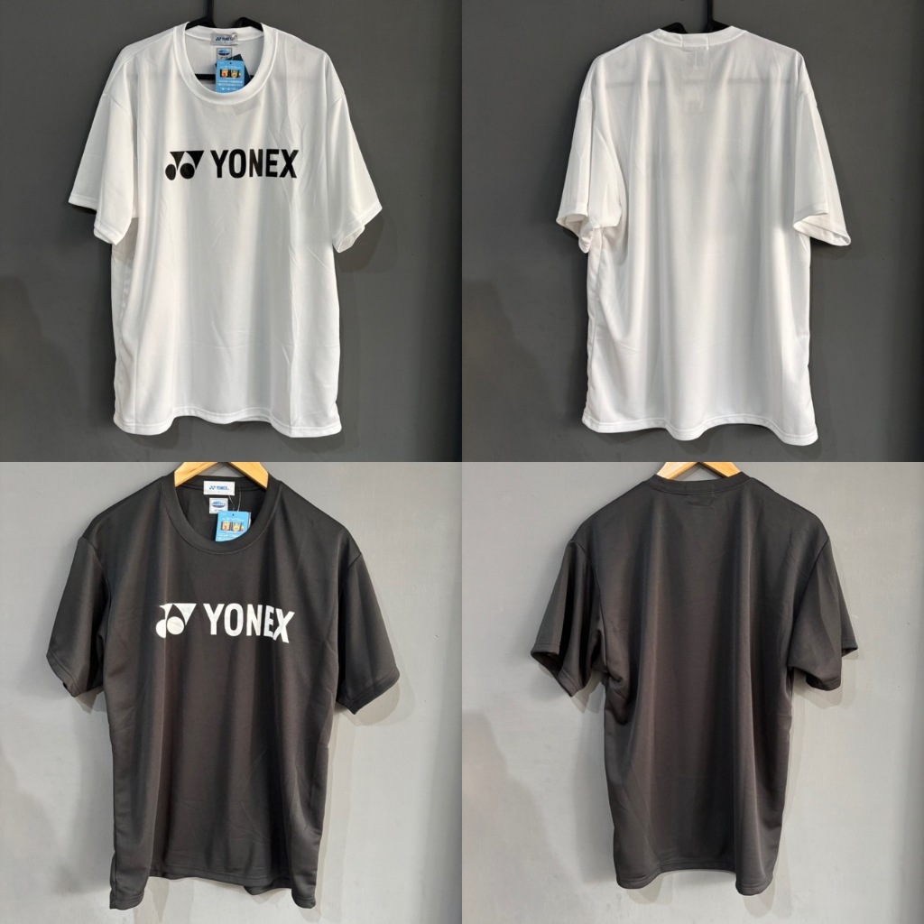 《奧神體育》YONEX 優乃克 日本代購 運動上衣 現貨 吸濕排汗 16501 (黑/白) | 蝦皮購物