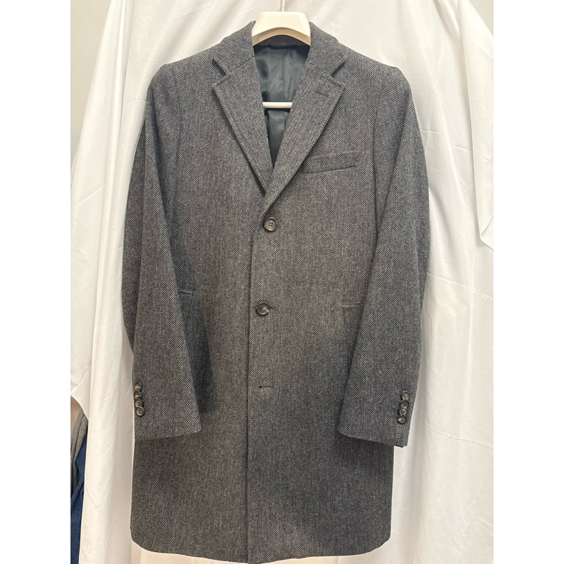 Benetton 班尼頓 大衣 切斯特 Chester 毛呢 | 蝦皮購物