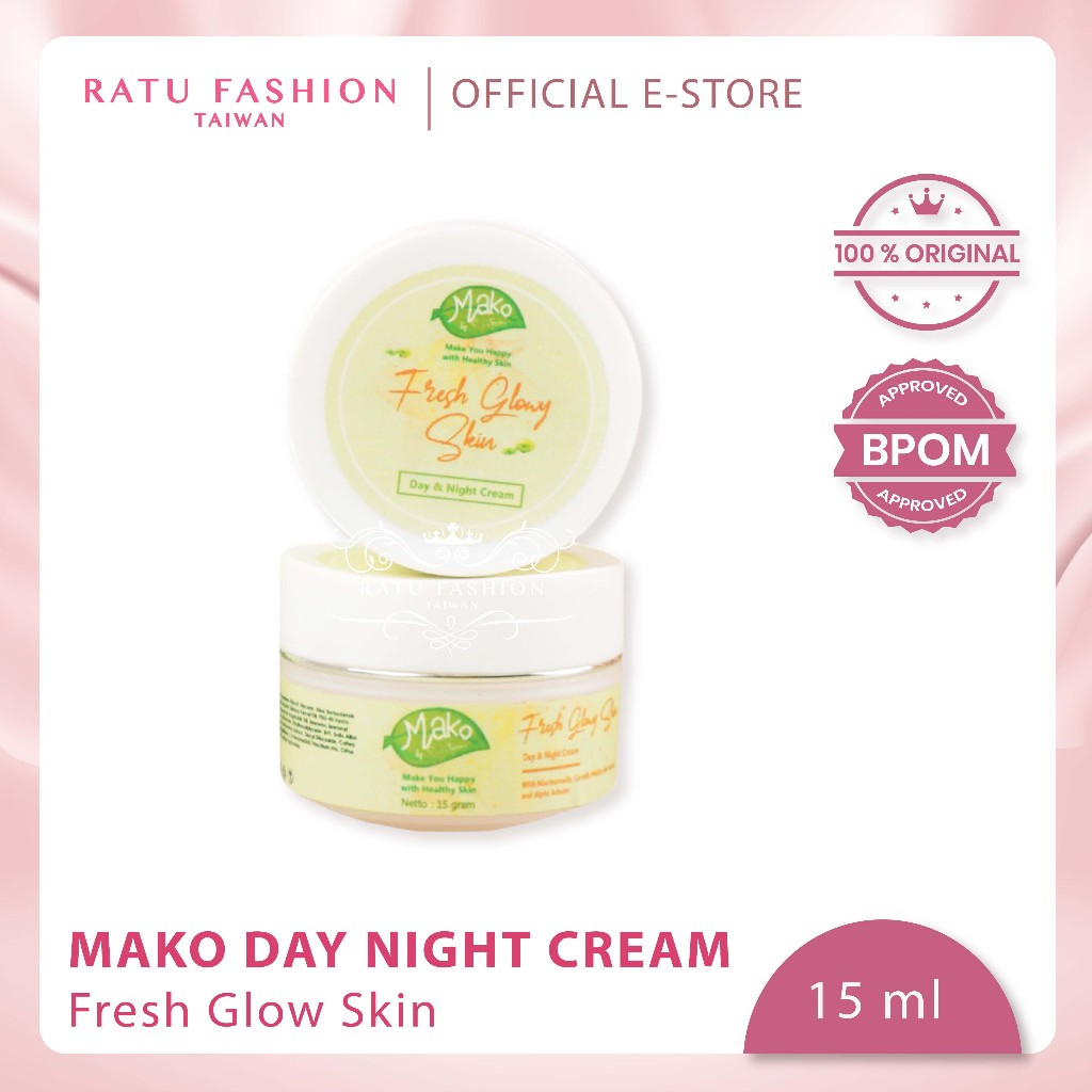 Mako Cream Day & Night Cream 15 gr | 蝦皮購物