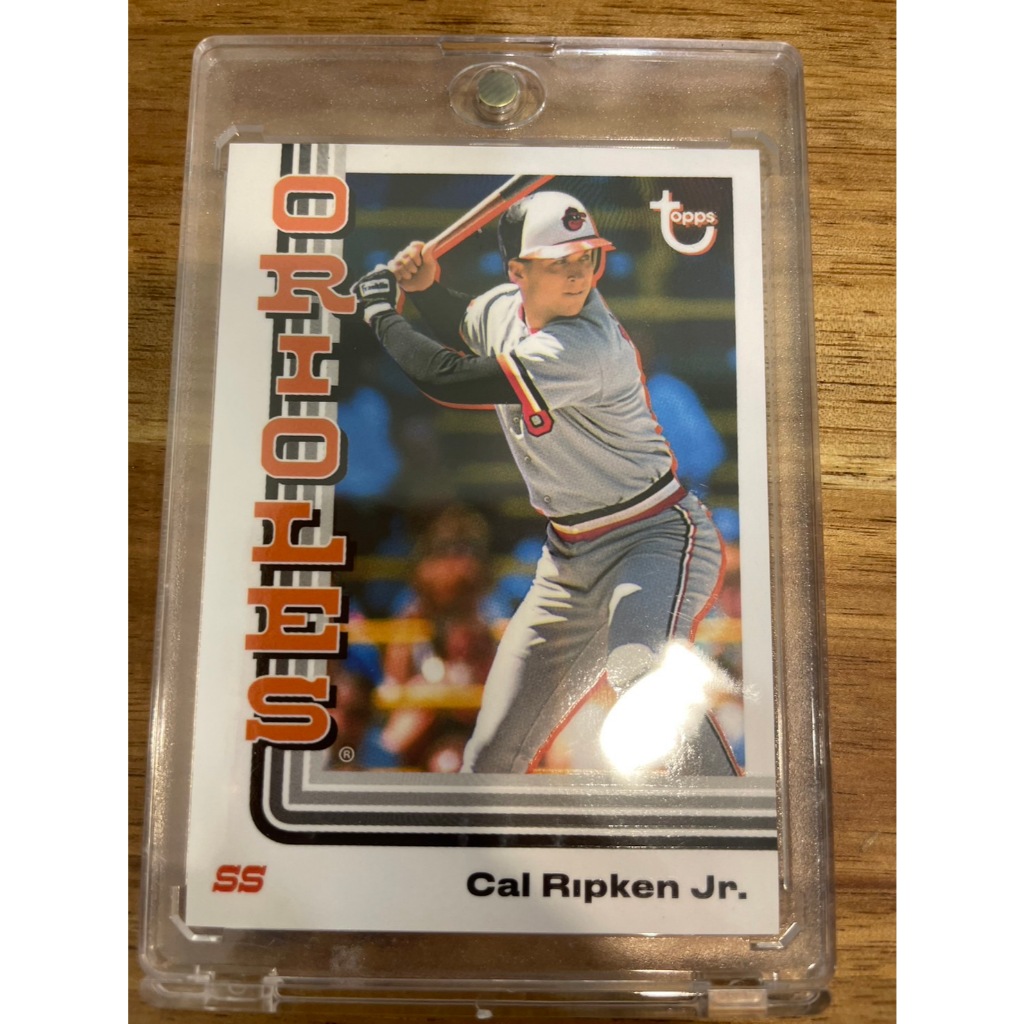 Cal Ripken Jr. 厚卡 2024 Topps brooklyn collection 含卡磚傳奇老人 | 蝦皮購物