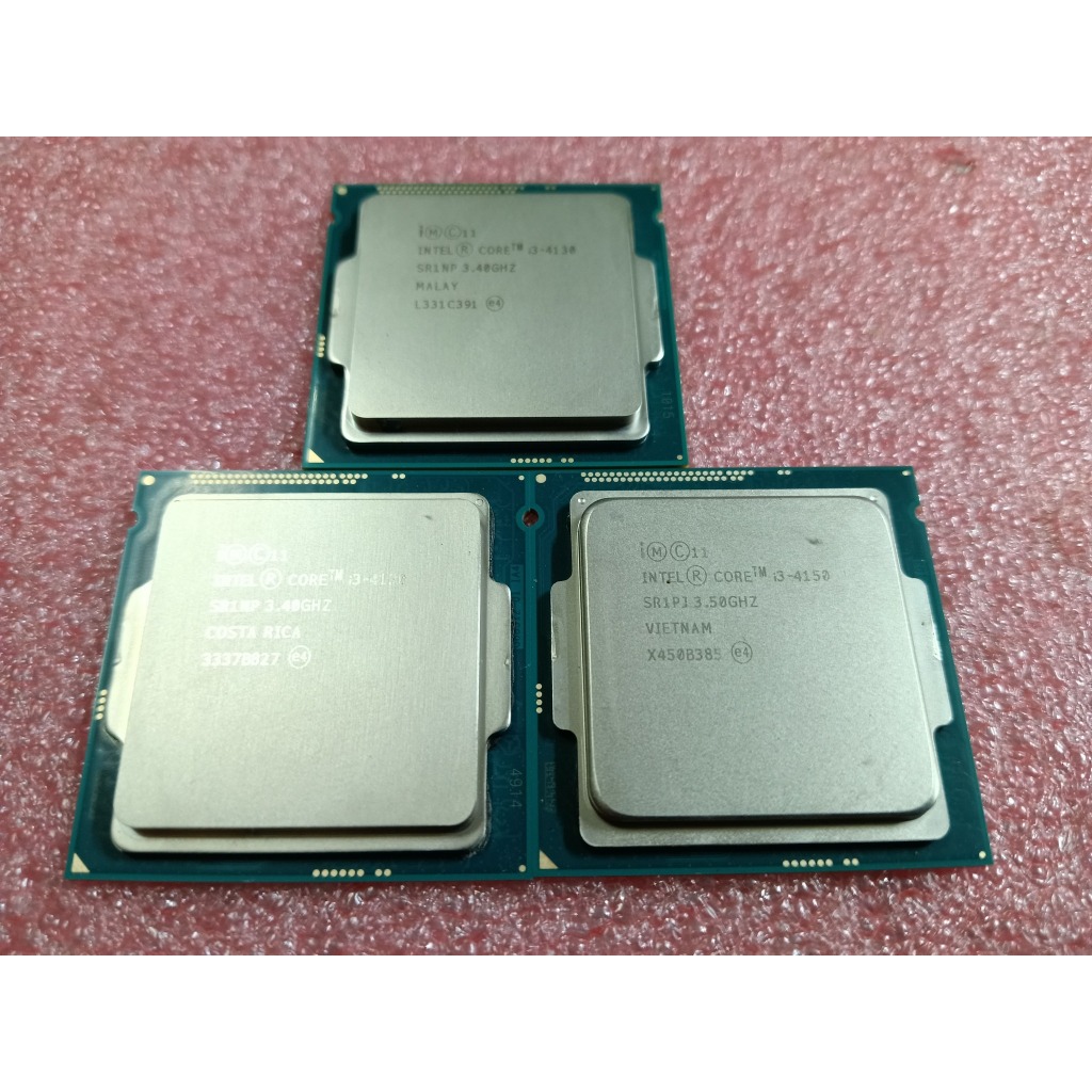 CPU Intel Core i3 四代 1150腳位 Intel Core 4130 4150 4160 | 蝦皮購物