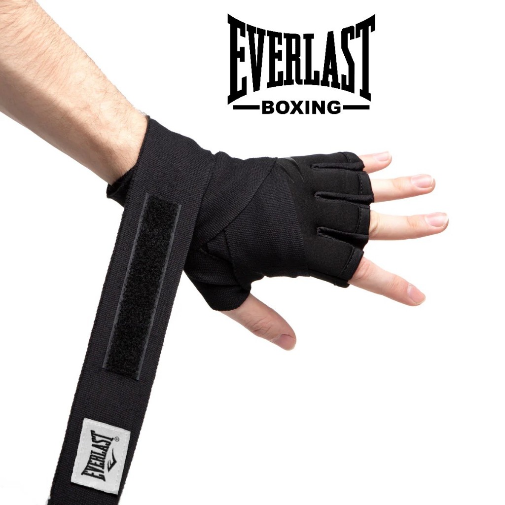 [民生拳館] Everlast Evergel Fastwrap 拳擊 gel 拳峰凝膠 快速手綁帶 | 蝦皮購物