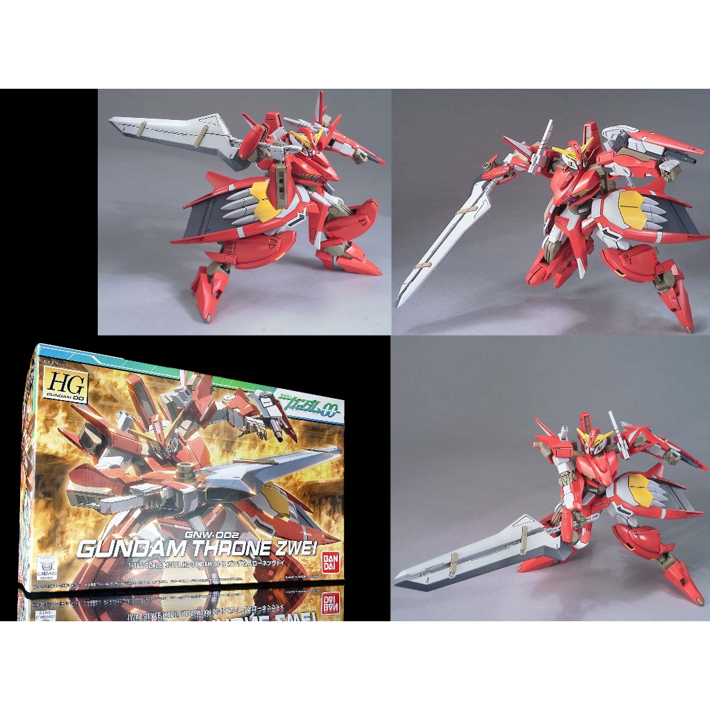 BOSS 櫃 ： 1/144 HG HG GNW-002 座天使鋼彈二型 GUNDAM THRONE ZWEI 天富 | 蝦皮購物
