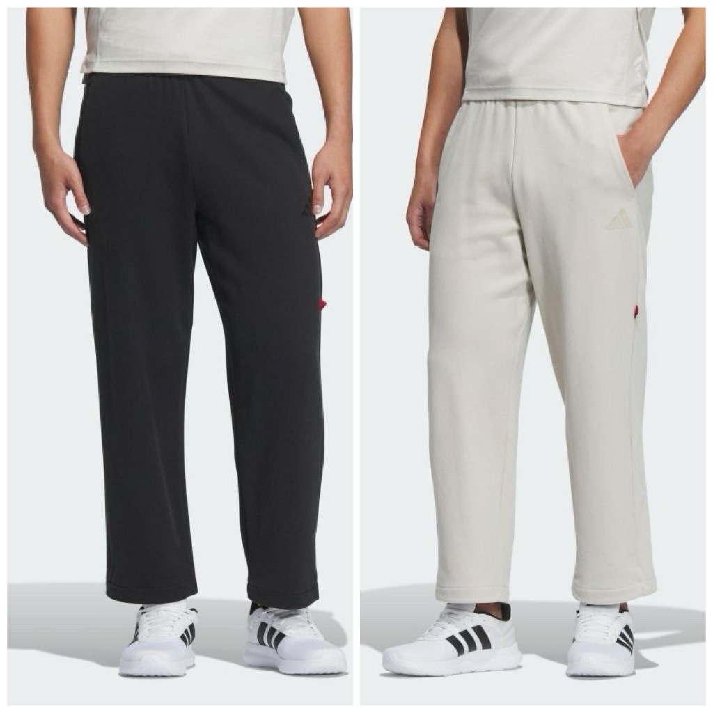 【豬豬老闆】ADIDAS CNY PANTS 春節風 休閒 運動 長褲 男款 黑JM1010 米色JM1011 | 蝦皮購物