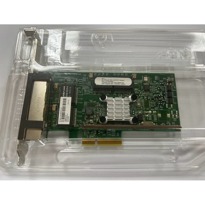 (盒裝) 惠普 HP 647594-B21 Ethernet 1Gb 4-port 331T Adapter 網卡~現貨 | 蝦皮購物