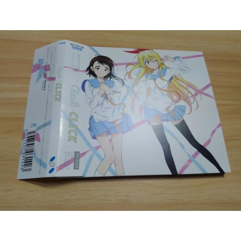 期間限定盤 偽戀 OP 片頭曲 CLICK ClariS クラリス 桐崎千棘 小野寺小咲 CD | 蝦皮購物