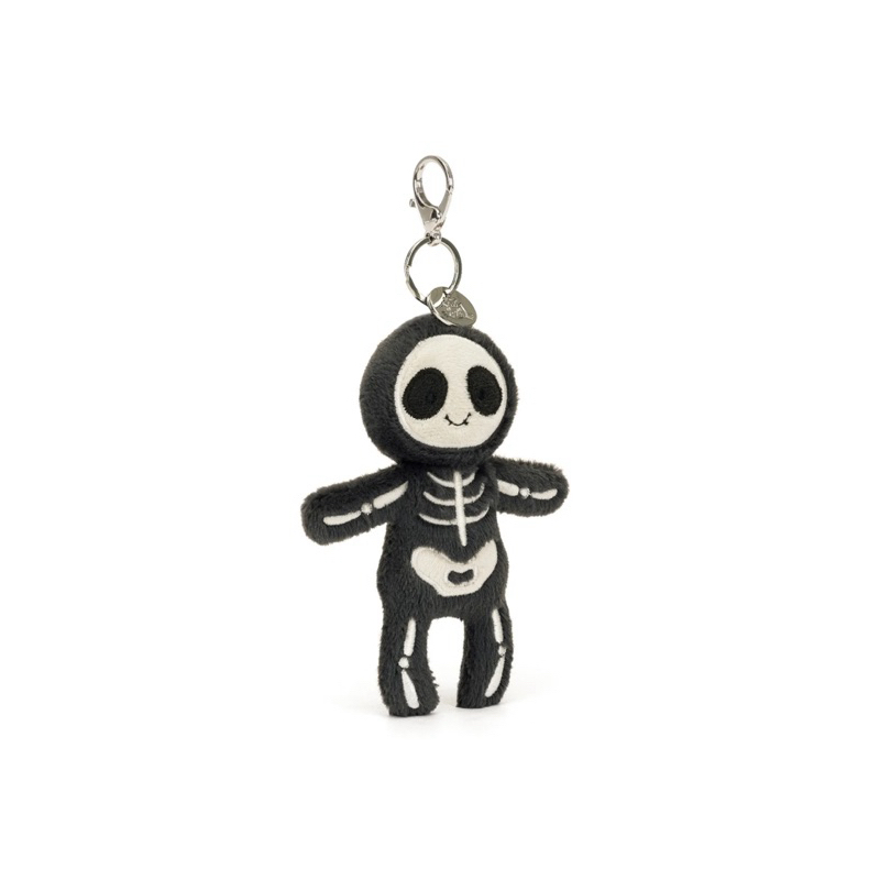 全新Jellycat正品｜限定包骷髏人鑰匙圈/吊飾💀 Skeleton Bob Bag Charm | 蝦皮購物