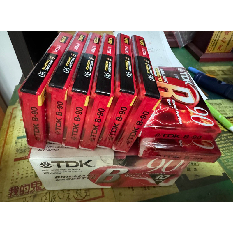 TDK B90空白錄音帶 空白卡帶 卡式空白帶 空白磁帶 全新 | 蝦皮購物