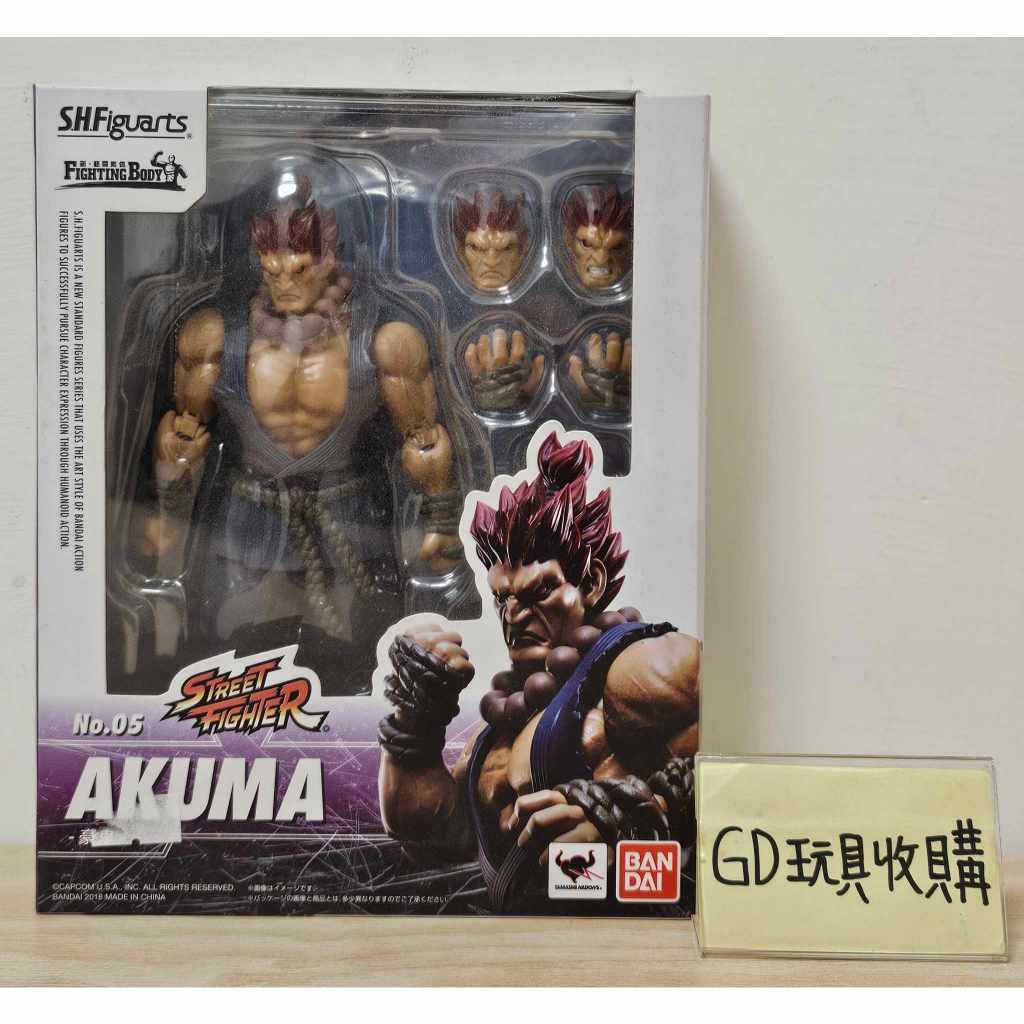 【GD玩具收購當舖】萬代 S.H.Figuarts 快打旋風 街頭霸王 豪鬼 SHF 可動公仔 | 蝦皮購物
