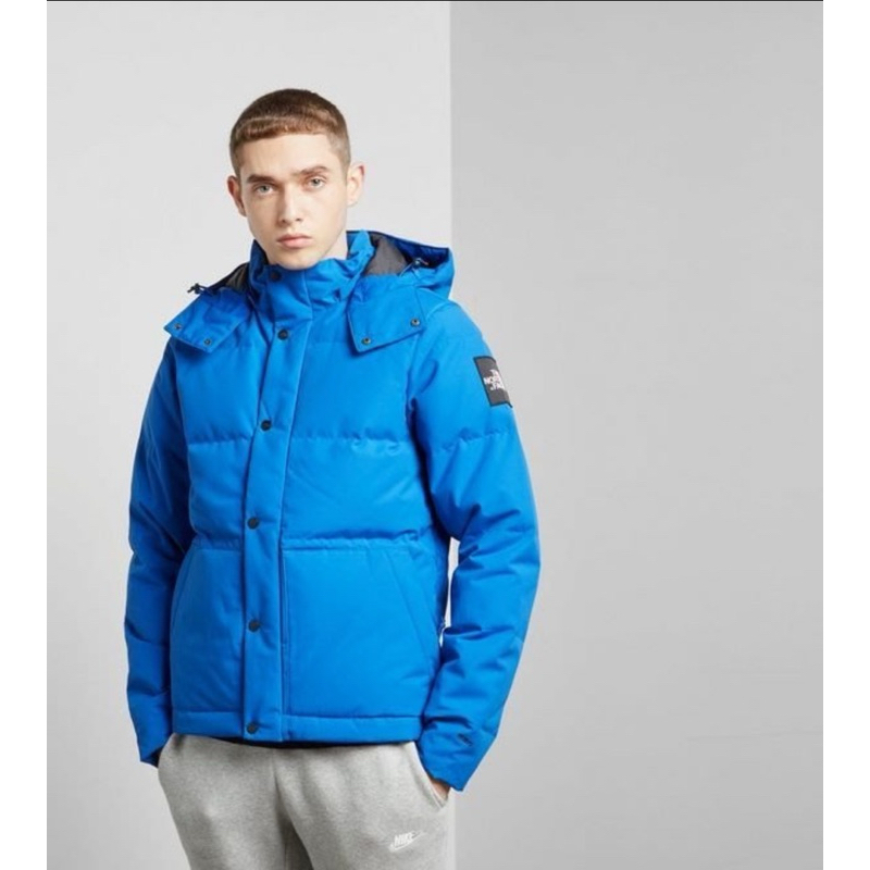 The North Face box canyon Jacket 黑標 藍 現貨M/L | 蝦皮購物