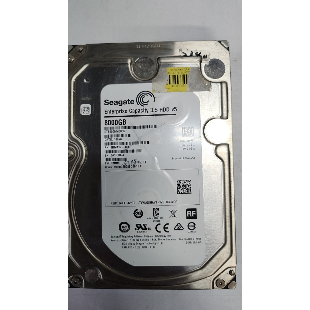 希捷 故障品 8TB 8T 8000GB ST8000NM0055 01H323 | 蝦皮購物