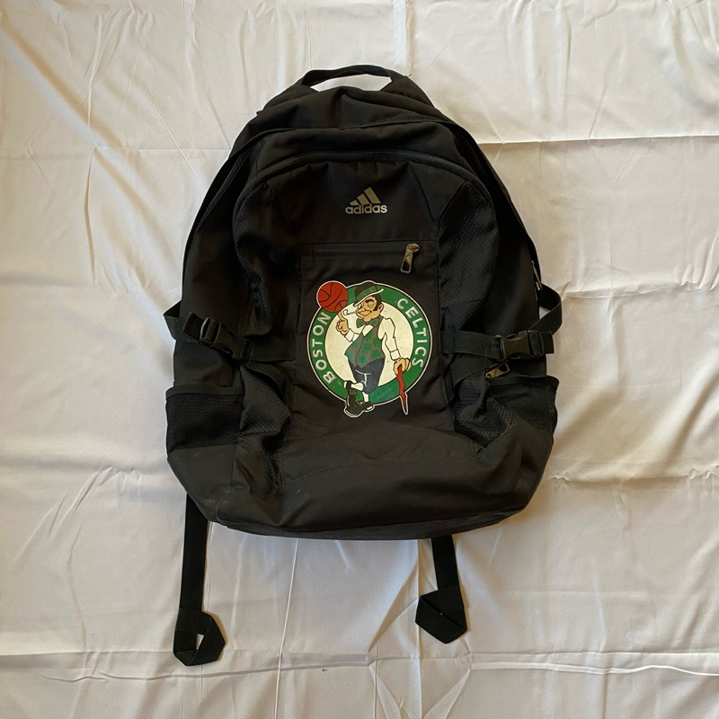 【Fintage】Adidas NBA Boston Celtics Backpack 愛迪達波士頓塞爾提克後背包 | 蝦皮購物