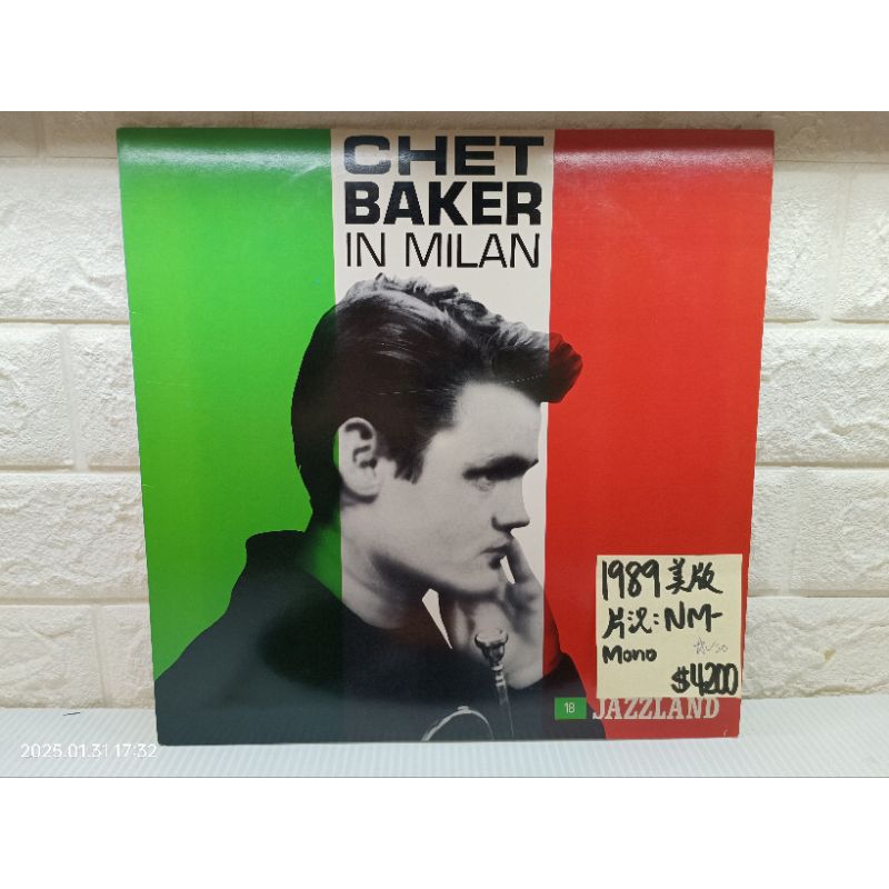 1989美版 Chet Baker – In Milan 爵士黑膠唱片 | 蝦皮購物
