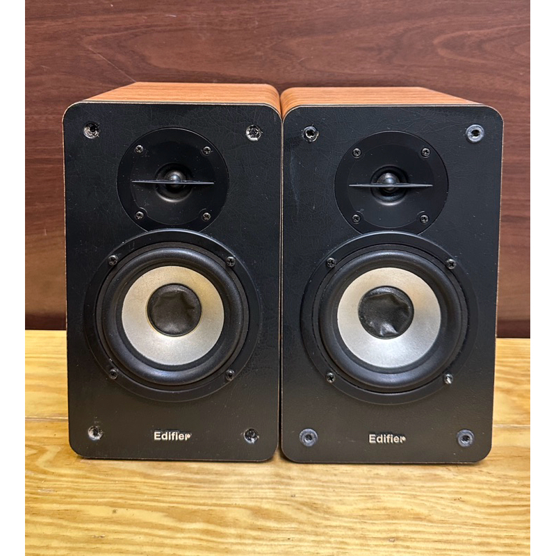 二手 Edifier R1200T（有瑕疵）2聲道喇叭 書架型喇 音樂喇叭（2顆一對價） | 蝦皮購物