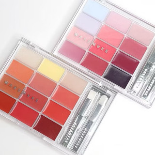 出清｜WAKEMAKE 12色 水光口紅盤 口紅盤 十二色 唇彩 韓國代購 單身即地獄 廈情 代言 | 蝦皮購物