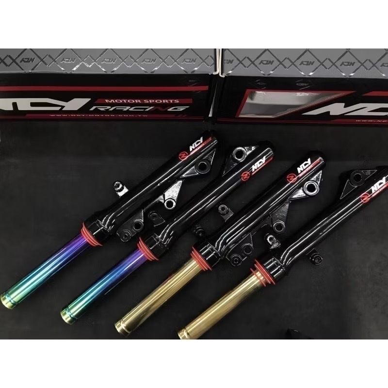 現貨秒出🈶發票《零件坊》NCY N17 前叉組 避震 悠活版 山海版 鍍鈦 鍍黑 鍍金 勁戰 JETS SR DRG | 蝦皮購物