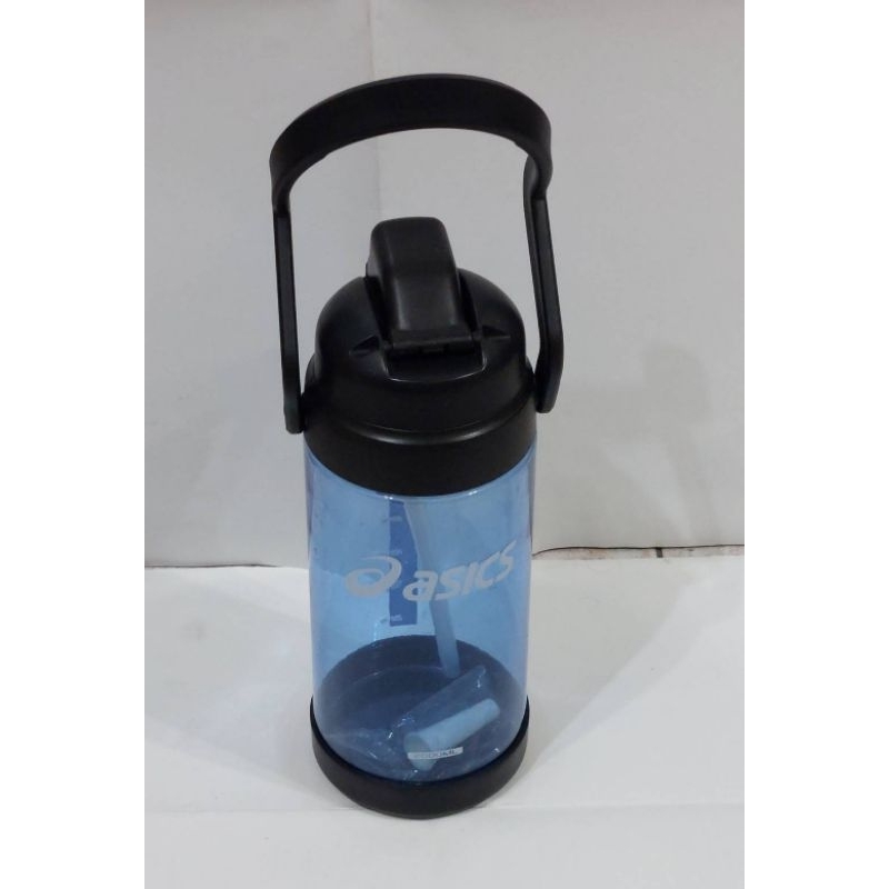 asics 二手 2000ml 2L 運動水壺 附吸管 | 蝦皮購物