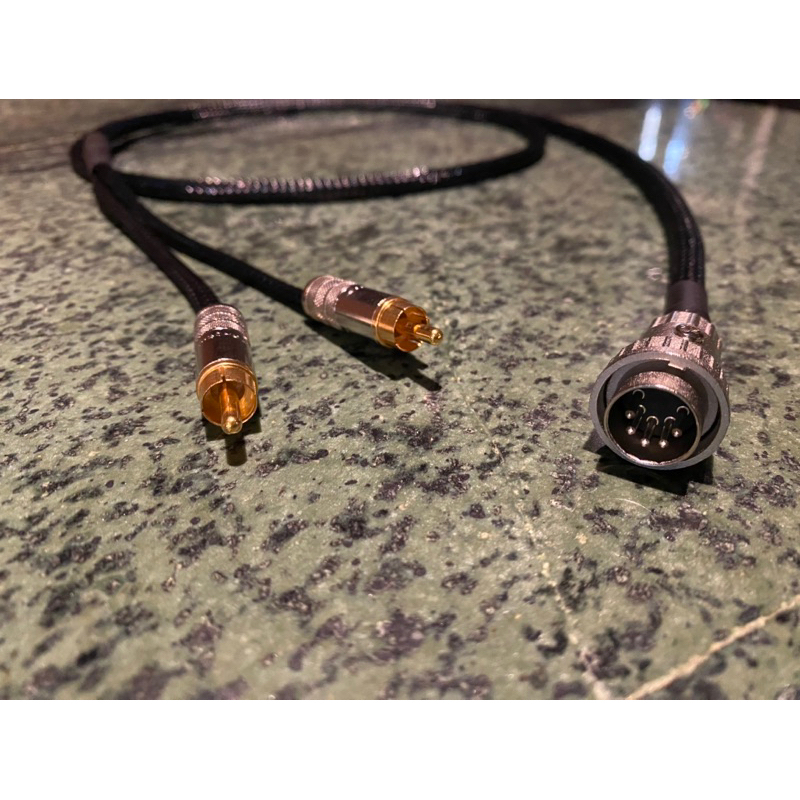 [ 沐耳 ] 沐耳 DIN 1 訊號線 Switchcraft 經典端子 5-pin DIN-2 RCA 無氧紅銅訊號線 | 蝦皮購物