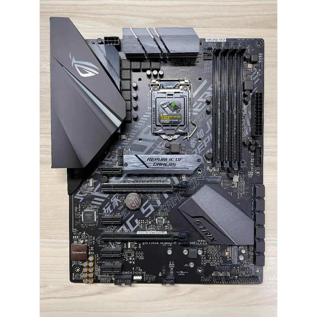⭐️【華碩 ASUS ROG STRIX B360-F GAMING】⭐ 電競主機板/支援8、9代/RGB燈效/保3個月 | 蝦皮購物