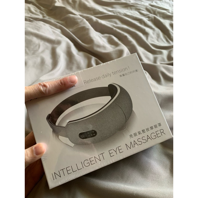 【KINYO】IAM-2602亮眼氣壓按摩眼罩（全新未拆） | 蝦皮購物