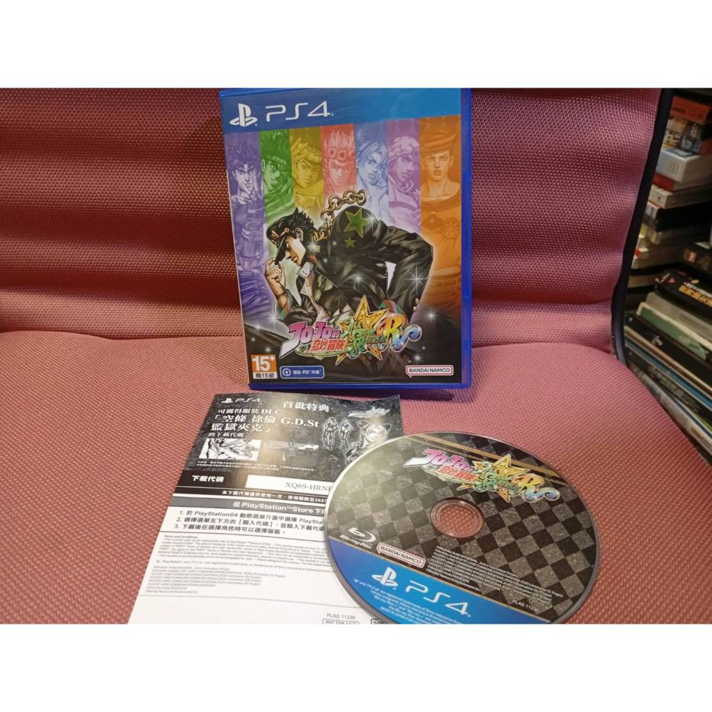PS4 JOJO的奇妙冒險 群星之戰 重製版 中文版 對戰動作遊戲 有特典卡 | 蝦皮購物
