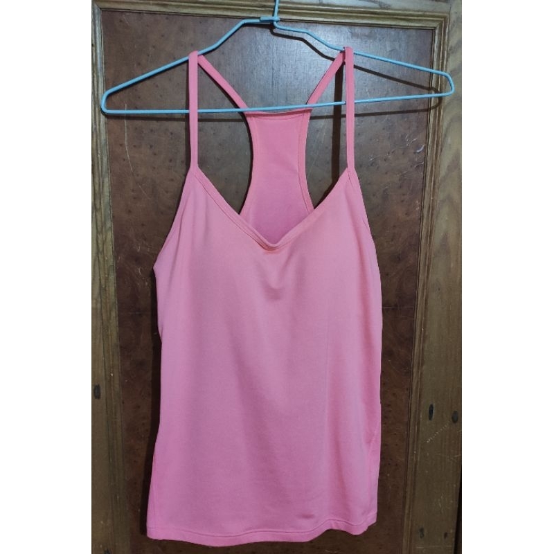 （二手 九成新）lativ Bra細間帶運動背心-桃粉色 女S 排汗背心 Bar背心 夏季背心 女內衣 lativ背心 | 蝦皮購物