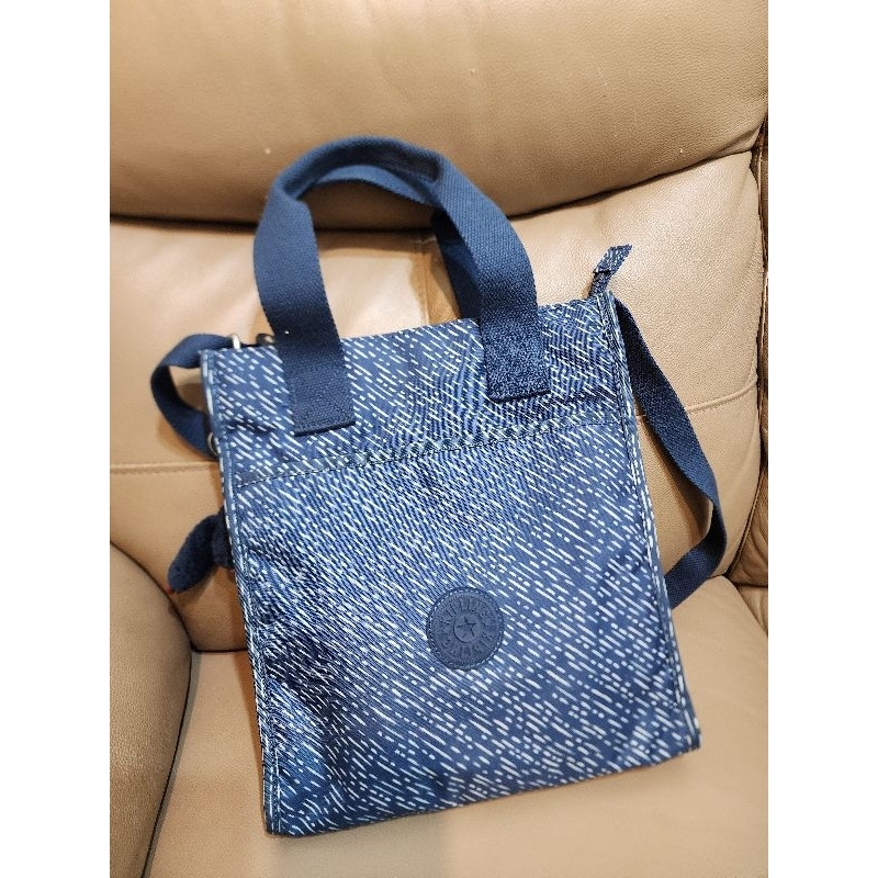 Kipling 手提斜背包 INARA M尺寸 藍色 | 蝦皮購物