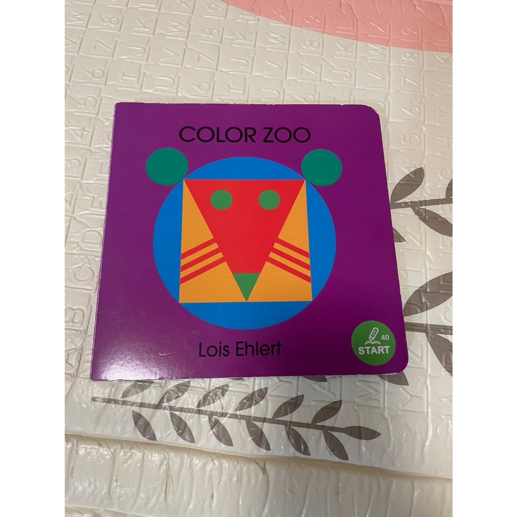 【kidsread 點讀教材】Color Zoo(硬頁洞洞書) | 蝦皮購物