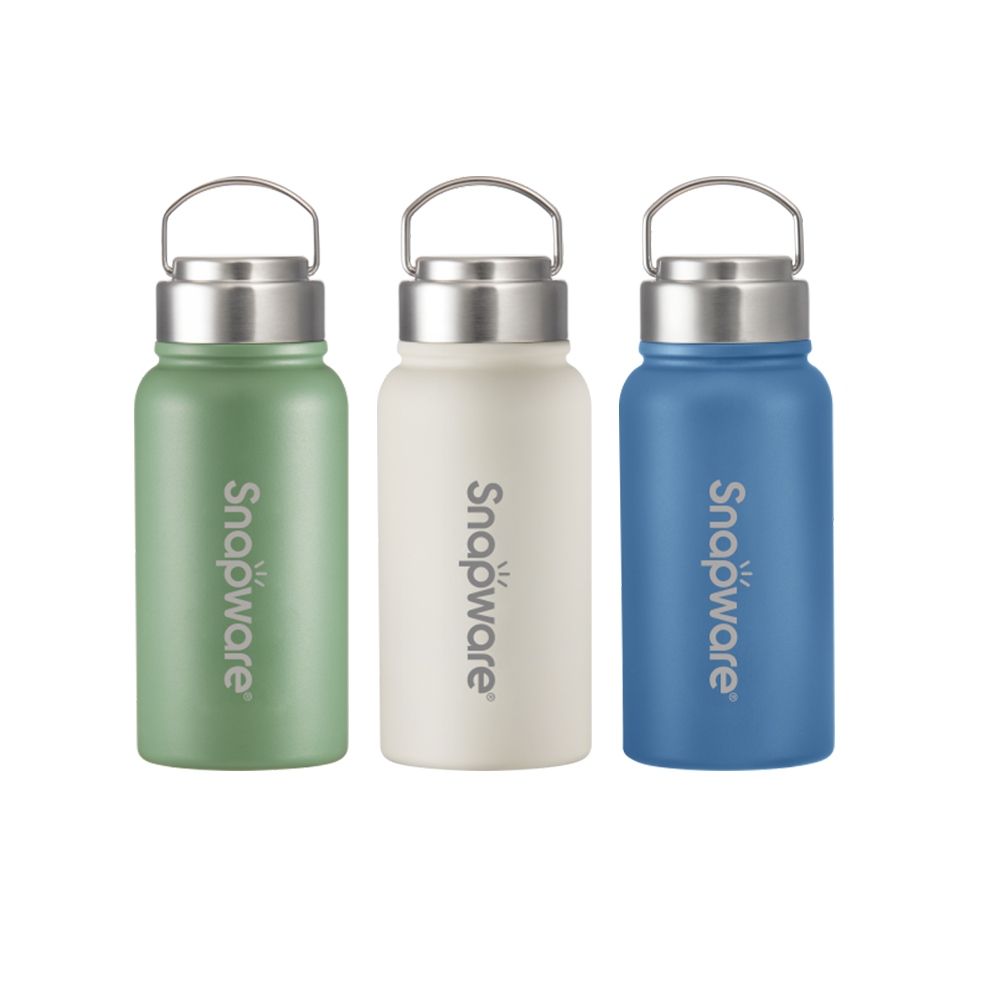 【康寧密扣Snapware】鋅陶瓷超真空手提保溫杯820ml | 蝦皮購物