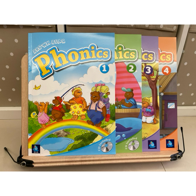 Brown bear phonics 參考書4本 | 蝦皮購物