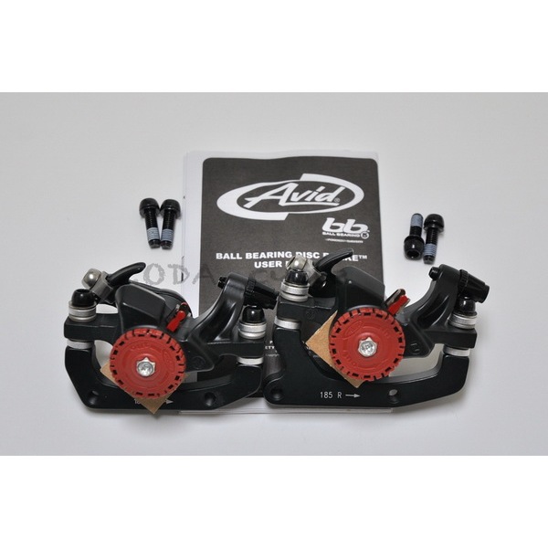 .ODA. 全新 AVID BB5 機械式 碟剎 線拉 185mm 碟煞卡鉗組 一車份 | 蝦皮購物