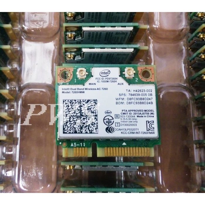 【全新 筆電用 Intel Dual Band Wireless-AC 7260 7260HMW 】 | 蝦皮購物