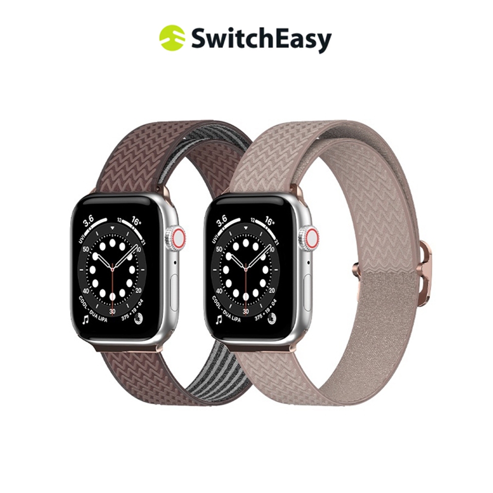 SwitchEasy Apple Watch Wave 高彈性運動錶帶 40/41/42/44/45/46/49美國魚骨 | 蝦皮購物