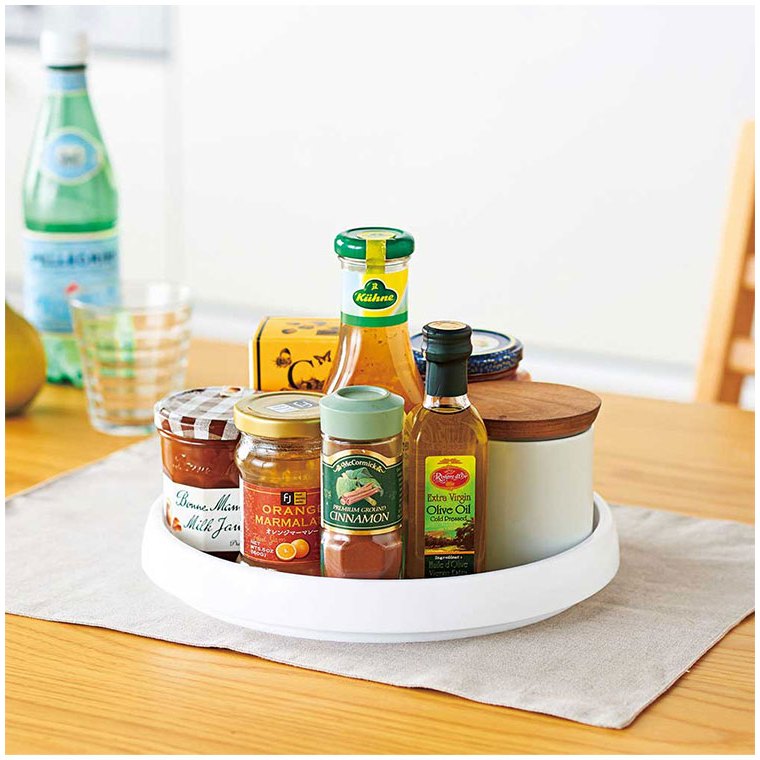 純淨北歐 | 日本 COGIT 360°冰箱旋轉盤 收納 冰箱 置物 防止滑設計 多功能 新品 現貨 | 蝦皮購物