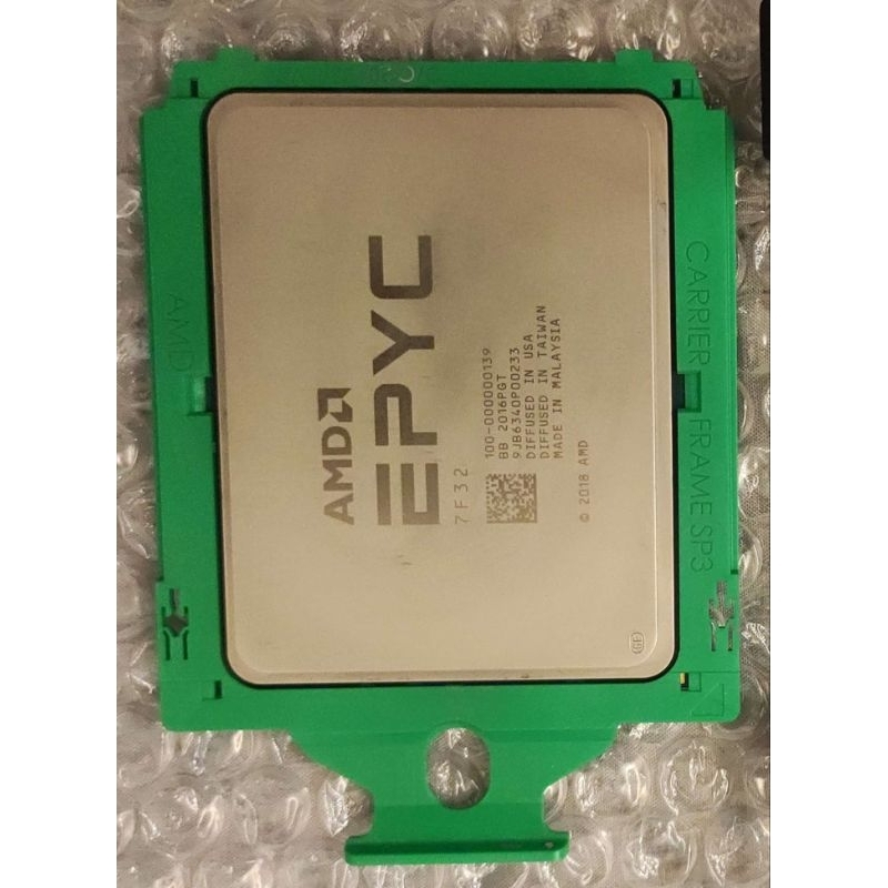 AMD EPYC 7F32 CPU 無鎖 超 7232P 7252 7262 拼 7282 7302 Xeon E5 | 蝦皮購物