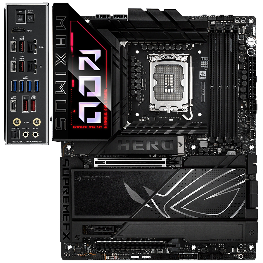 ASUS華碩 ROG MAXIMUS Z890 HERO【ATX/1851腳位】主機板/原價屋 | 蝦皮購物