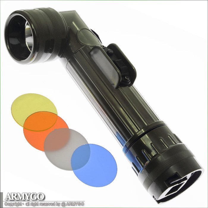 【ARMYGO】軍規彎型手電筒 | 蝦皮購物