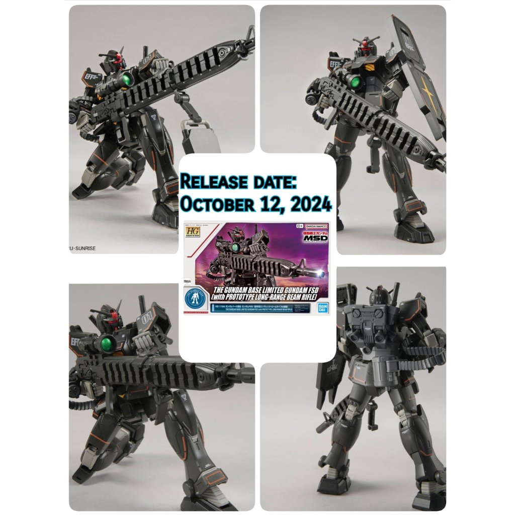 HG 1/144 Gundam FSD(Prototype Long Rang Beam Rifle Equipped) | 蝦皮購物