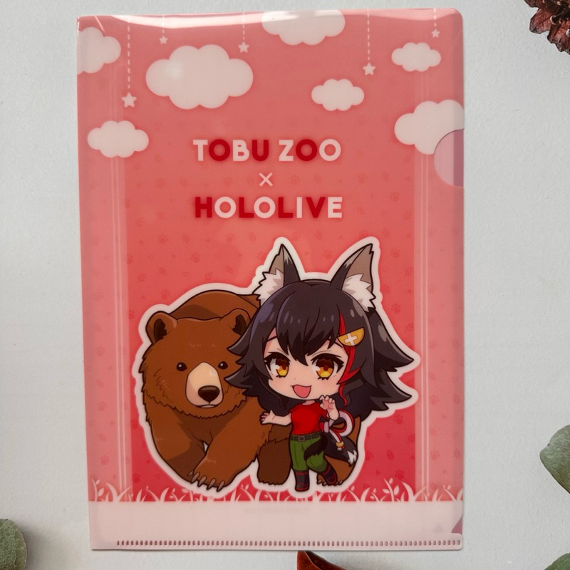 ￥My公仔￥ 日本限定 Hololive 東武動物公園 期間限定 特典 3期生 大神澪 白上吹雪 A5 資料夾 文件夾 | 蝦皮購物