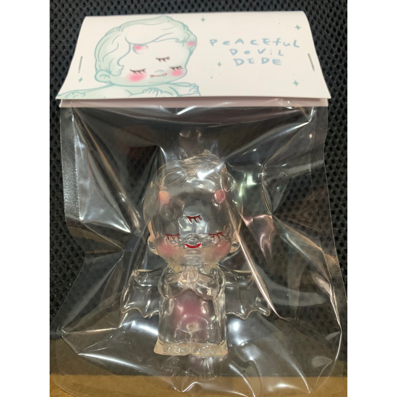 TTF PEACEFUL DEVIL DEDE ABAO 透明 金讚票 公仔 玩具創作大展 | 蝦皮購物