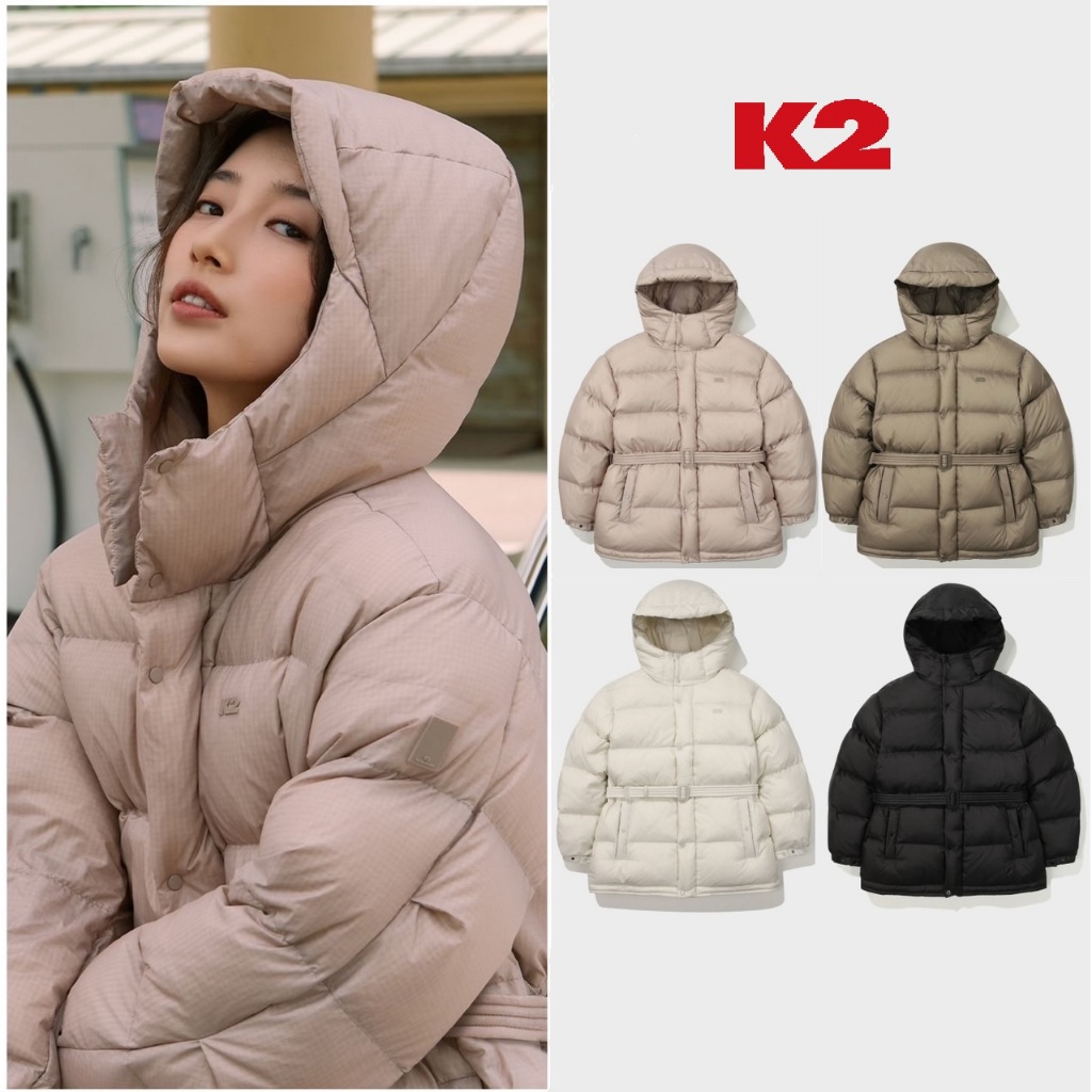 韓國 戶外運動品牌 K2 女裝 GOLDEN K95 連帽羽絨外套 智秀代言 KWW24554 | 蝦皮購物