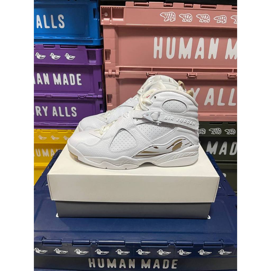 【BIG SIZE SELECT】OVO NIKE AIR JORDAN 8 RETRO DRAKE WHITE | 蝦皮購物
