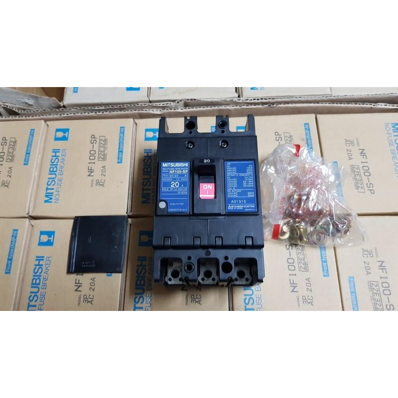 (庫存新品)日本 MITSUBISHI三菱 無熔絲開關NF100SP 3P 15A/20A/30A | 蝦皮購物