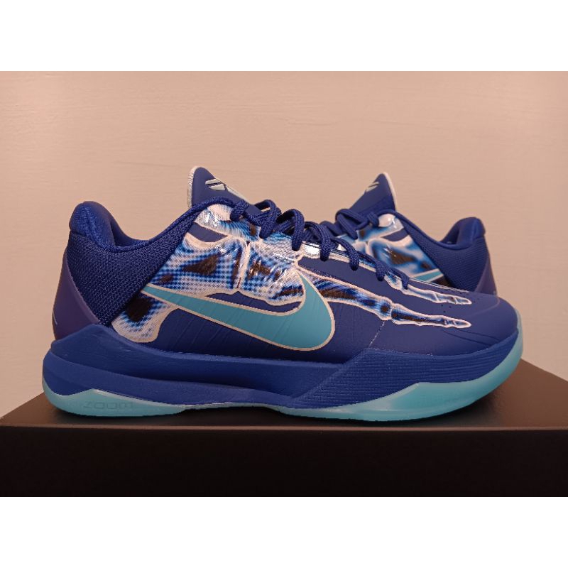 Nike Kobe 5 Protro Deep Royal Blue 萬聖節 X-ray us9 | 蝦皮購物